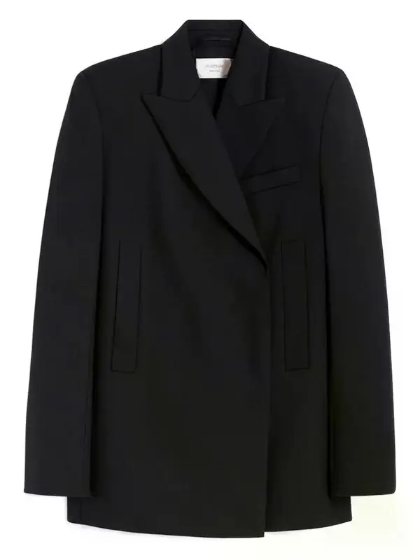 Sportmax Esule Double-breasted Blazer - Black
