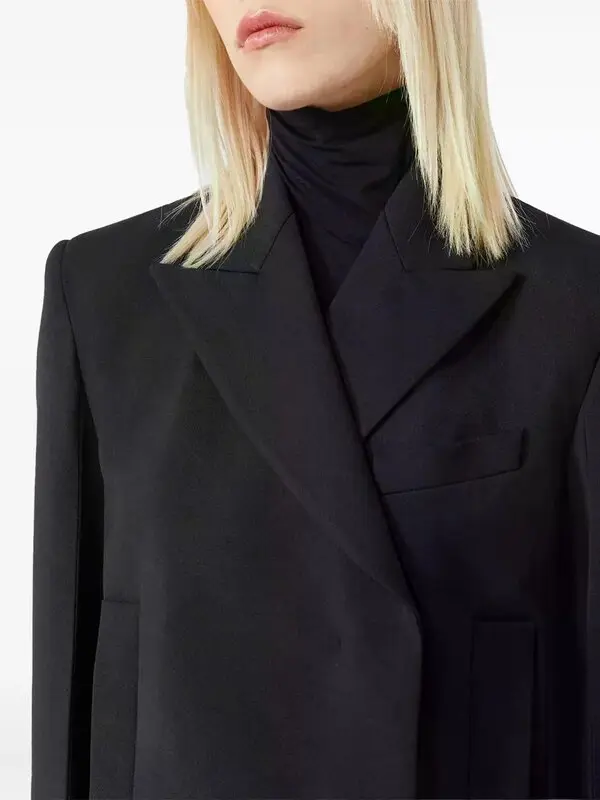 Sportmax Esule Double-breasted Blazer - Black