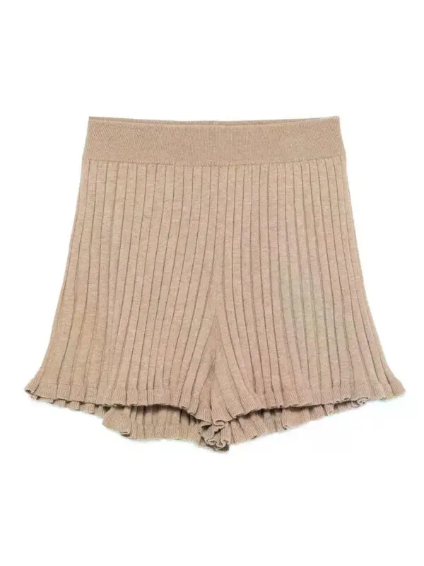 LISA YANG Ribbed Knit Shorts