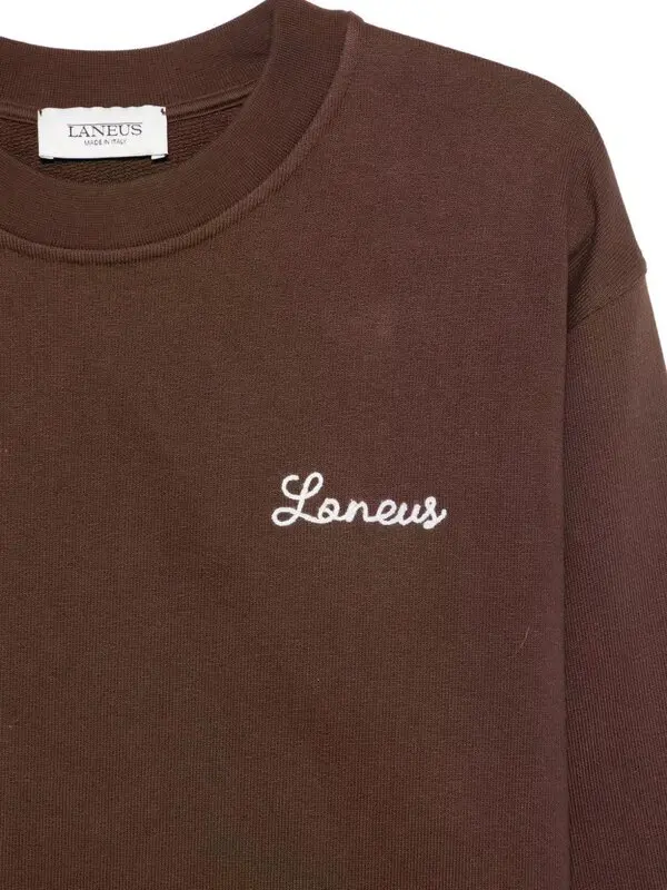 LANEUS Logo-embroidered Sweatshirt
