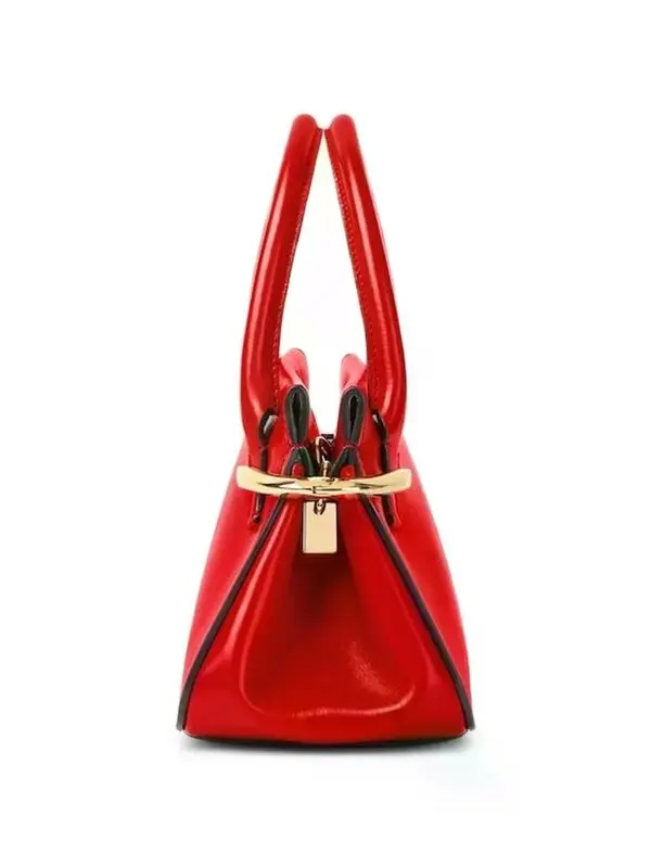 Givenchy Mini Pinch Leather Tote Bag - Red