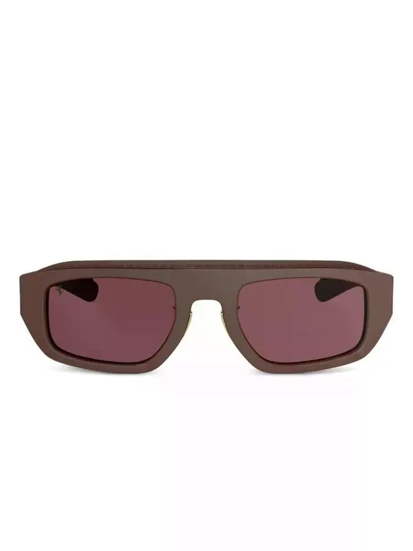 FERRARI Rectangular Sunglasses - Brown