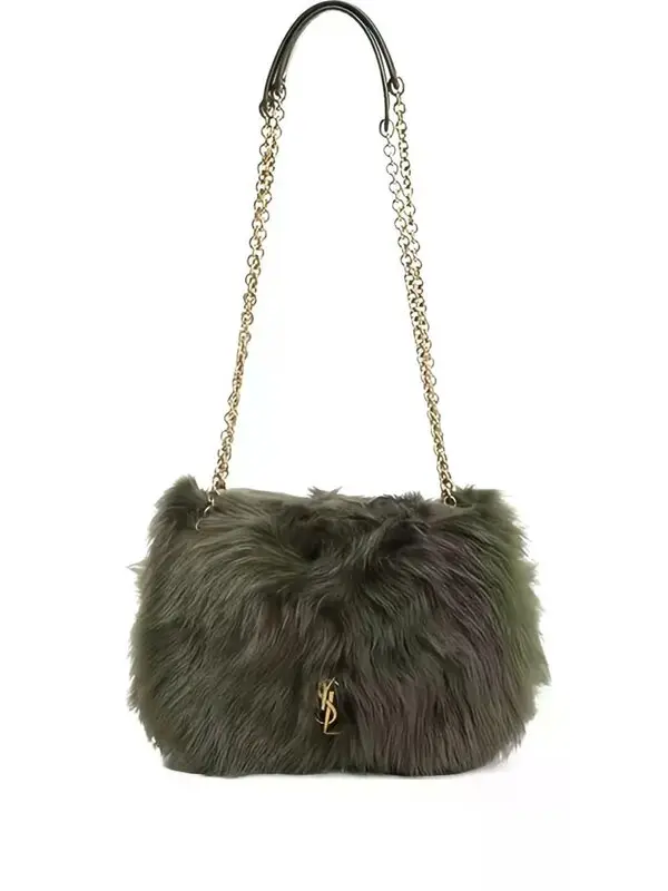 Saint Laurent Jamie Shearling Shoulder Bag