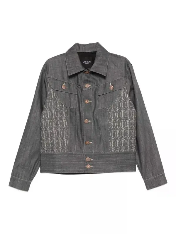 LABRUM Embroidered Denim Jacket