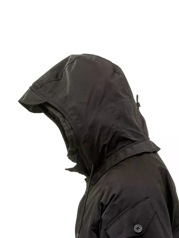 C.P. COMPANY Lightweight Hooded Jacket - Black