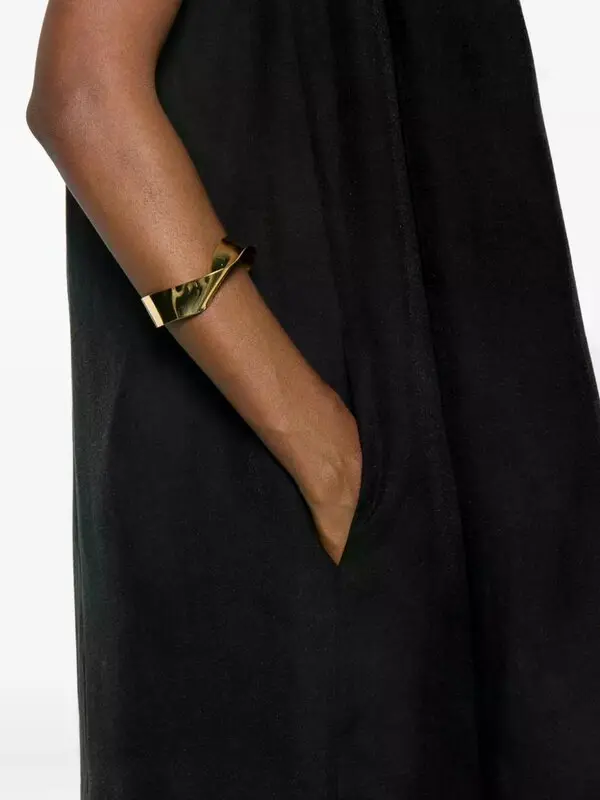TOTEME Cowl-neck Sleeveless Dress - Black