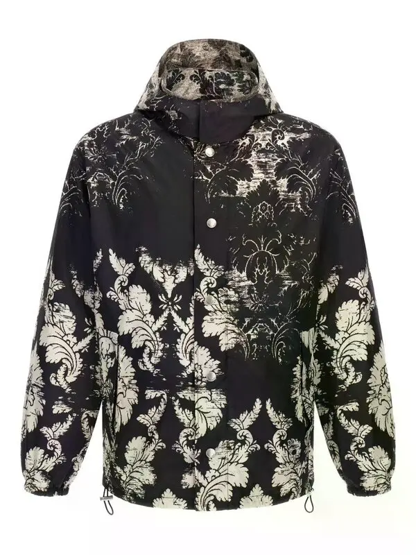 Roberto Cavalli Broccato-print Jacket