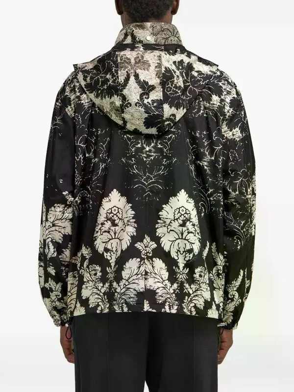 Roberto Cavalli Broccato-print Jacket