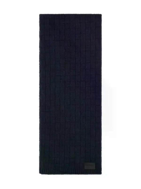 Roberto Cavalli Tag Scarf - Blue