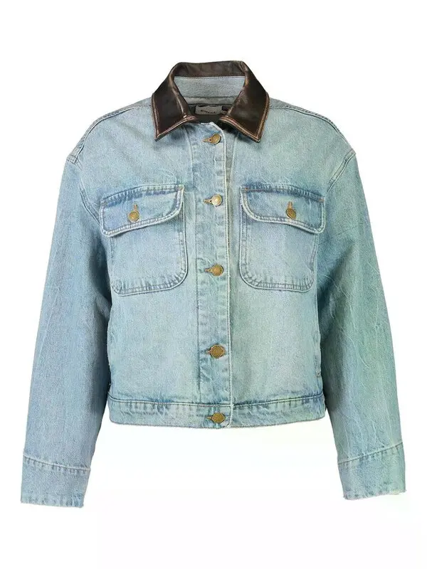 Simkhai Philoh Denim Trucker Jacket