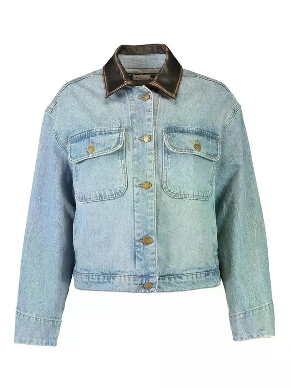 Simkhai Philoh Denim Trucker Jacket