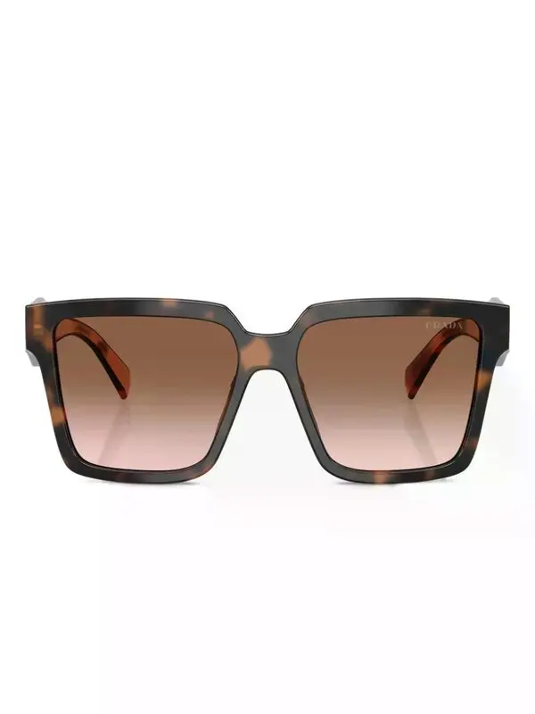 Prada Square Frame Sunglasses - Green