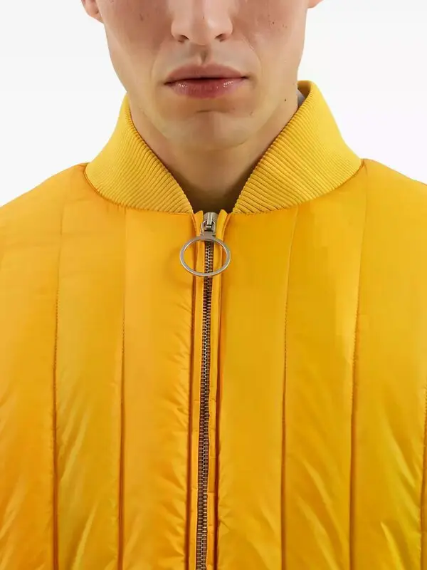 1989 STUDIO Quilted Zip Jacket - Yellow
