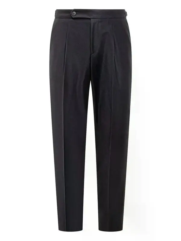 BOSS Pleated C-perino-pl-dtl Trousers - Blue