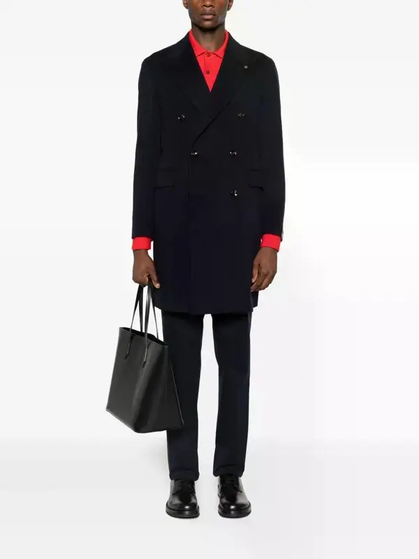 Tagliatore Double-breasted Cashmere Coat