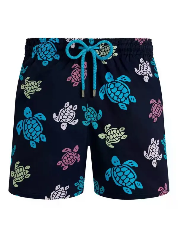 Vilebrequin Printed Swim Shorts - Blue