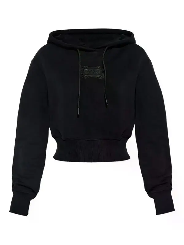 Versace Logo-patch Hoodie