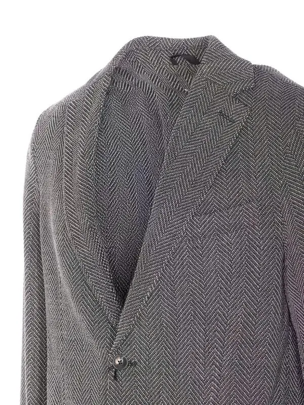 CIRCOLO 1901 Chevron Single-breasted Jacket
