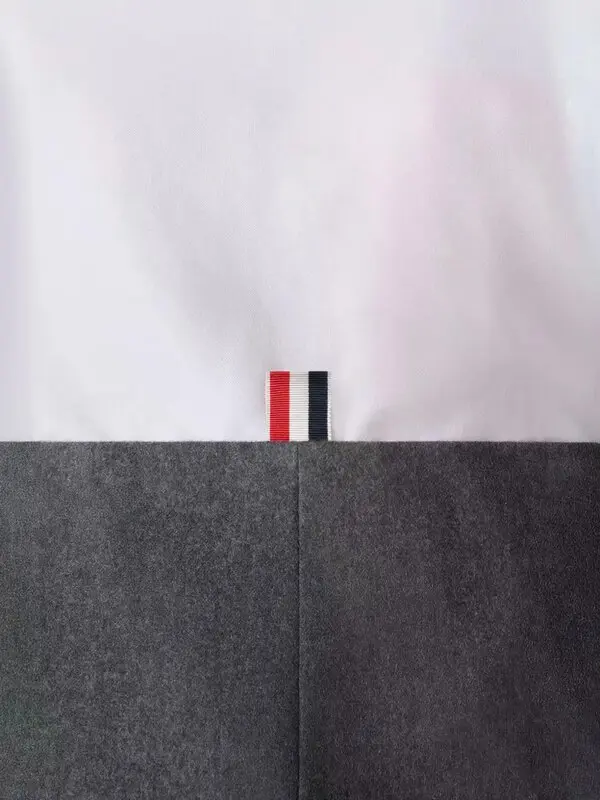 Thom Browne Wool Flannel Pencil Skirt