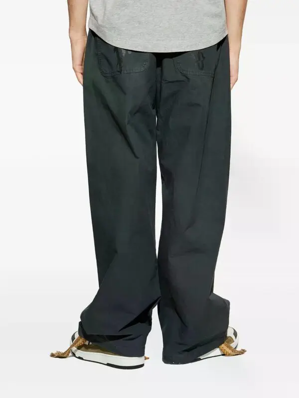 Palm Angels Front-pocket Drawstring Trousers