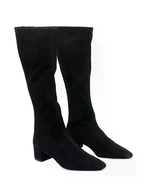 AQUAZZURA 35mm Pointed Toe Zip Boots