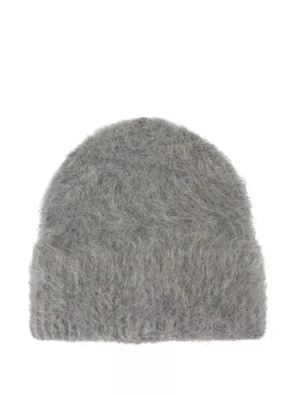 TOTEME Alpaca Knit Beanie - Grey