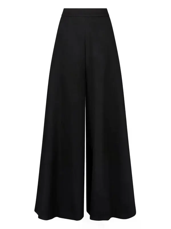 Roberto Cavalli Wool Palazzo Trousers