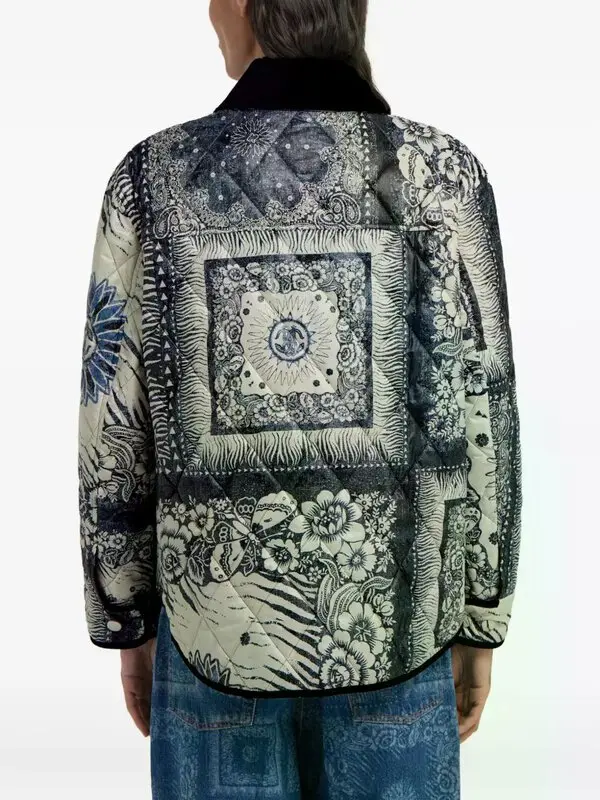 Roberto Cavalli Bandana-print Jacket