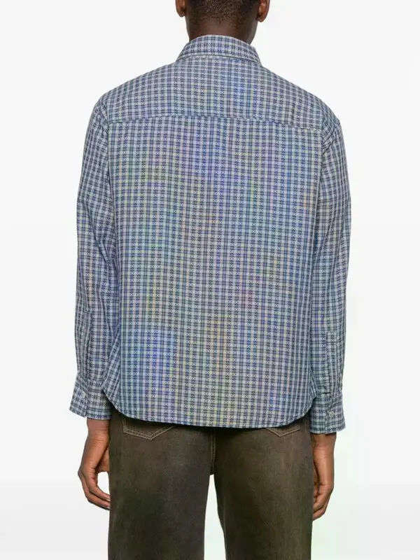 CARRER Checked Chest-pocket Shirt