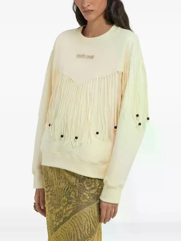 Roberto Cavalli Fringe Sweatshirt