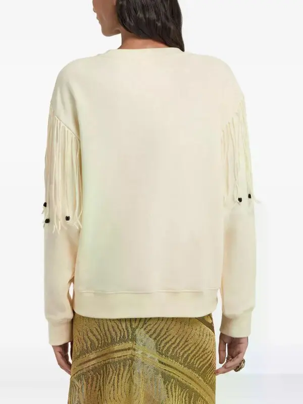 Roberto Cavalli Fringe Sweatshirt