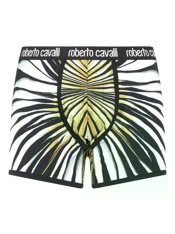 Roberto Cavalli Print Boxers - White