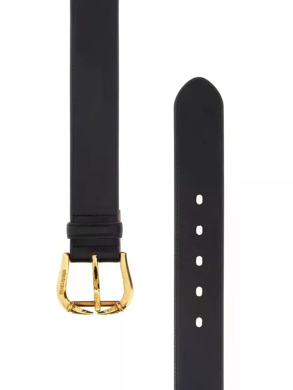 Roberto Cavalli Buckle Leather Belt