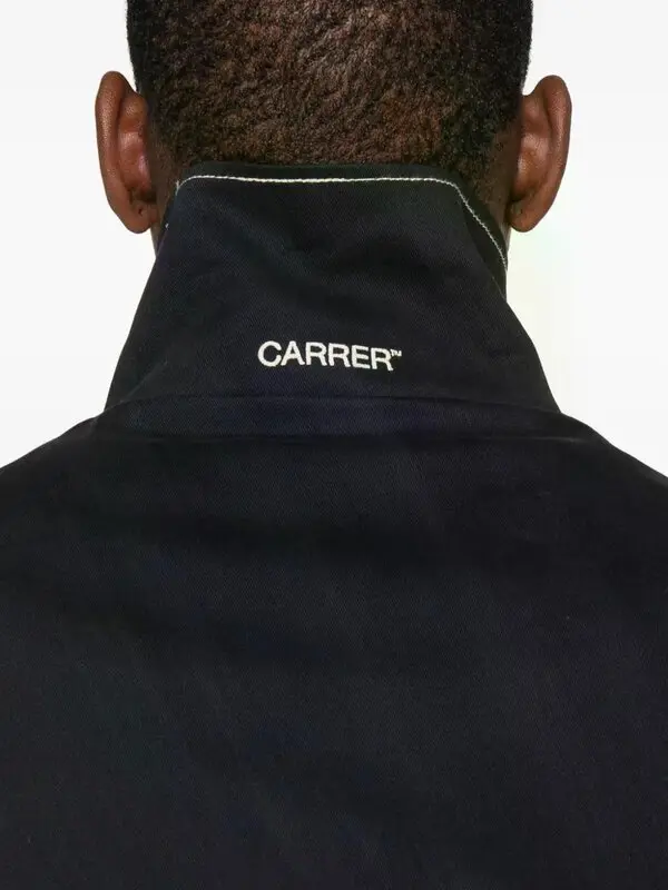 CARRER Pocketed Fleece-lining Jacket