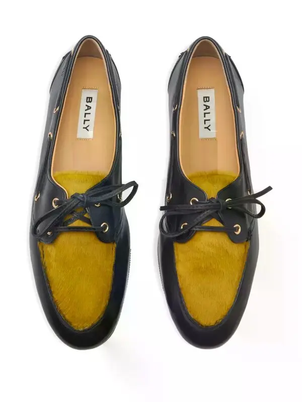 Bally Plume Leather Loafers