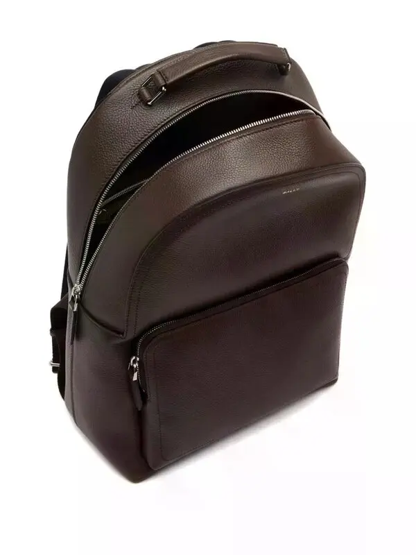 Bally Grained-leather Capitol Backpack