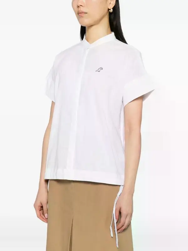 AGNES B. Dino-embroidered Top