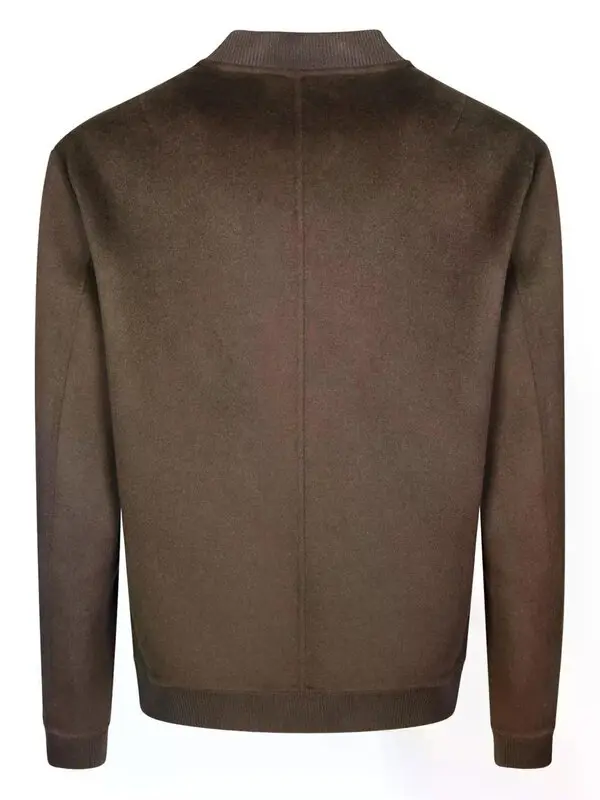 AMARANTO Zipped Bomber Jacket