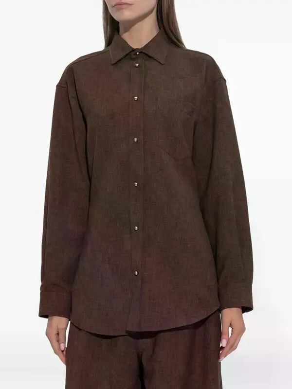 DARKPARK Button-fastening Pocket Shirt