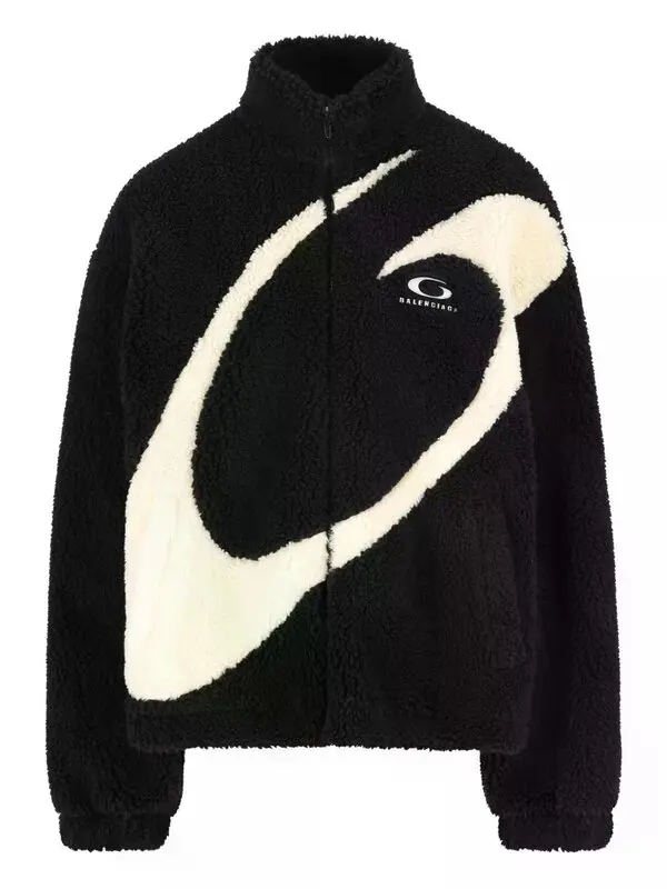 Balenciaga Graphic High-collar Jacket
