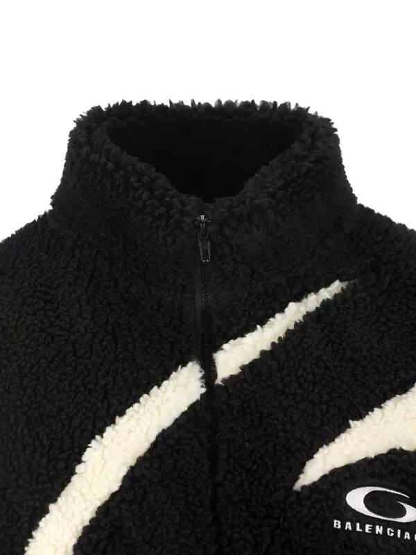 Balenciaga Graphic High-collar Jacket