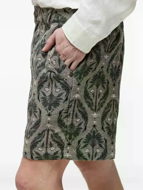 OSKLEN Patterned Jacquard Shorts