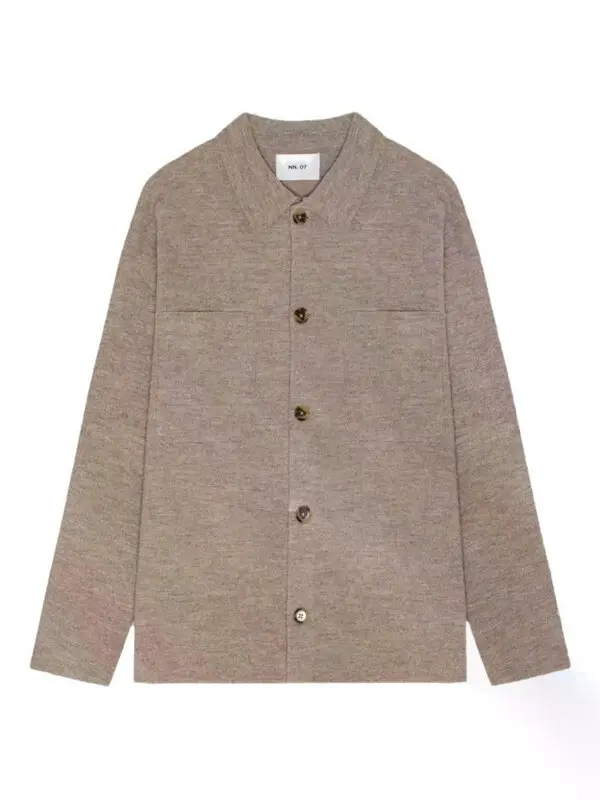 Nn07 Jonas Pocket Shirt - Neutrals
