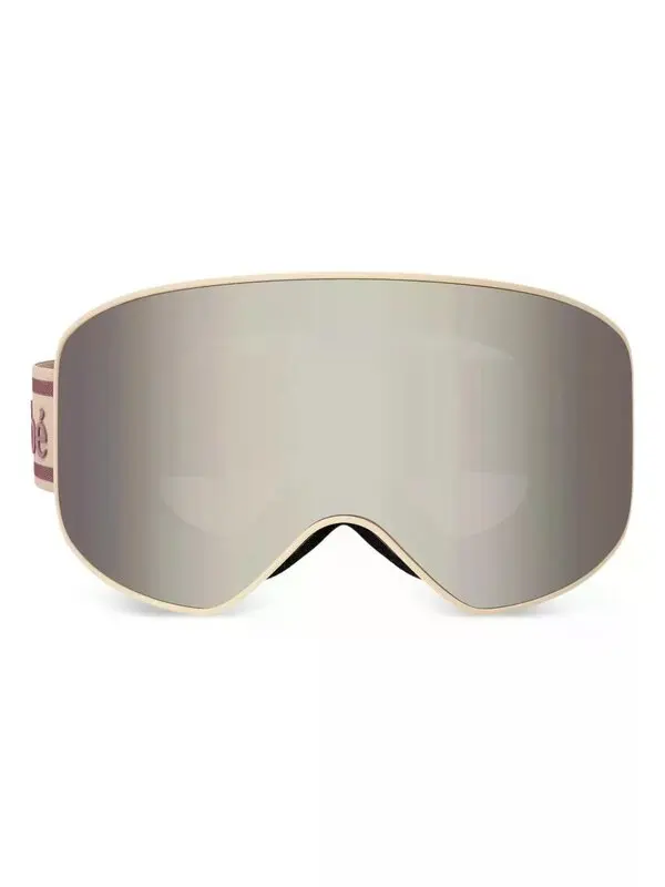 Chloé Logo-detail Ski Goggles - Neutrals