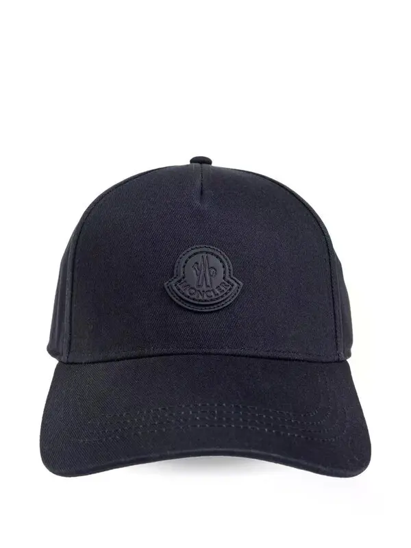 Moncler Logo-patch Cap - Blue