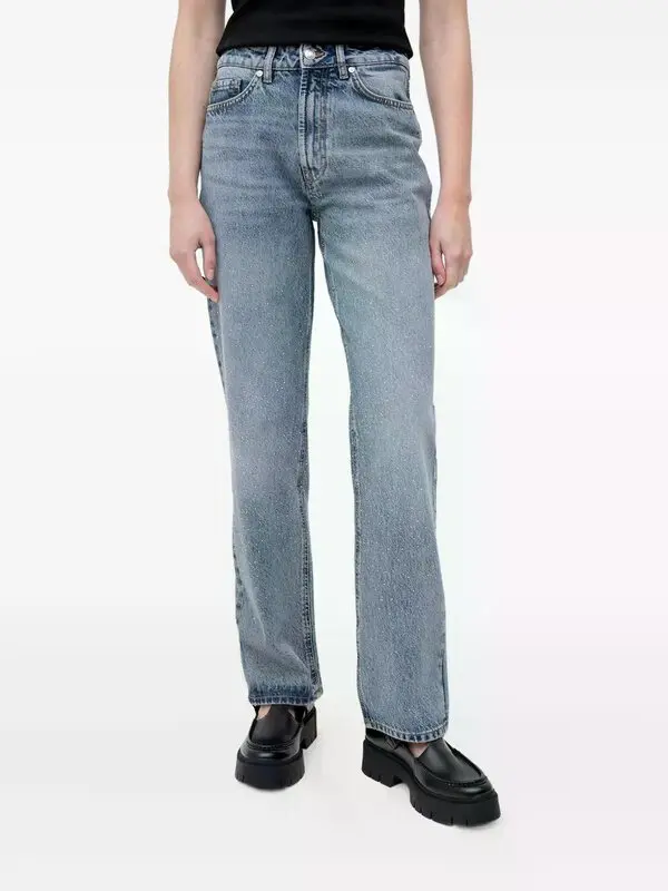 Hugo Embellished Straight Leg Jeans