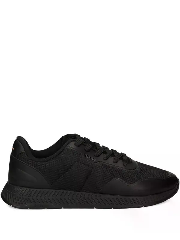BOSS Lace-up Sneakers - Black