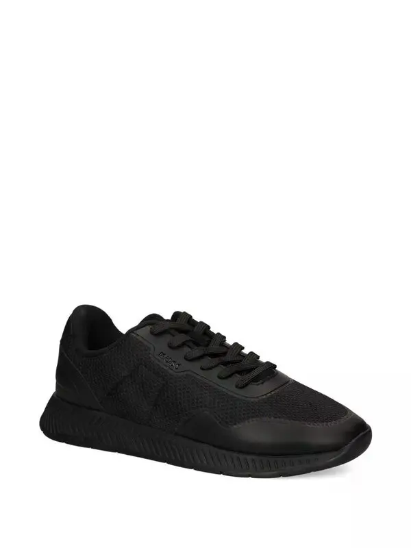 BOSS Lace-up Sneakers - Black