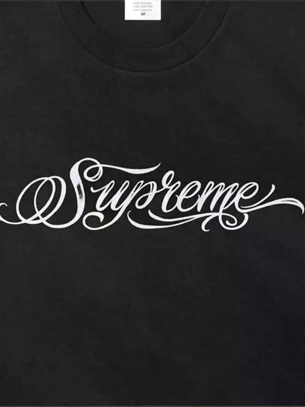 Supreme Script T-shirt - Black