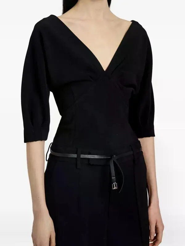 Proenza Schouler Darena V-neck Top